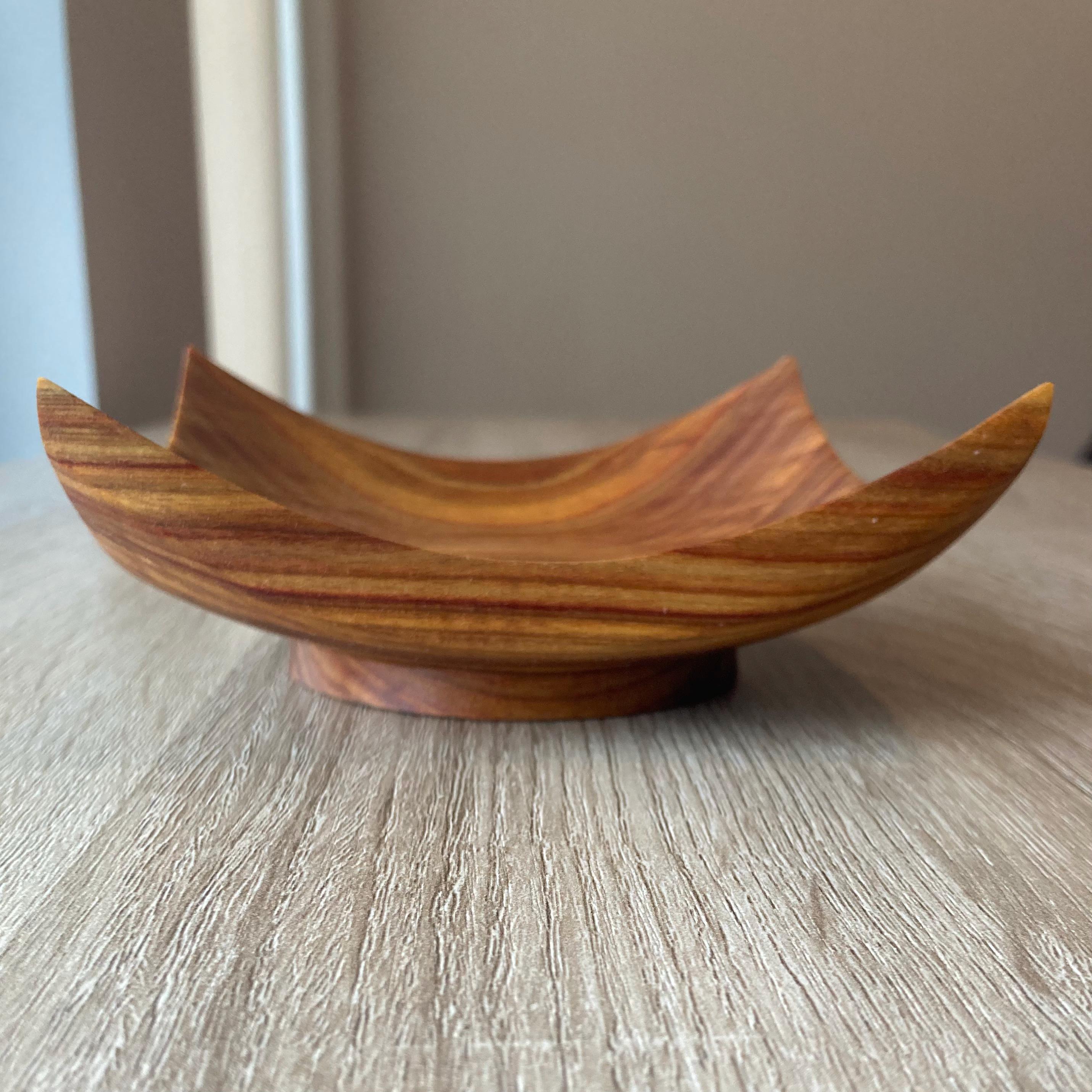 Square Canarywood Bowl - Etsy
