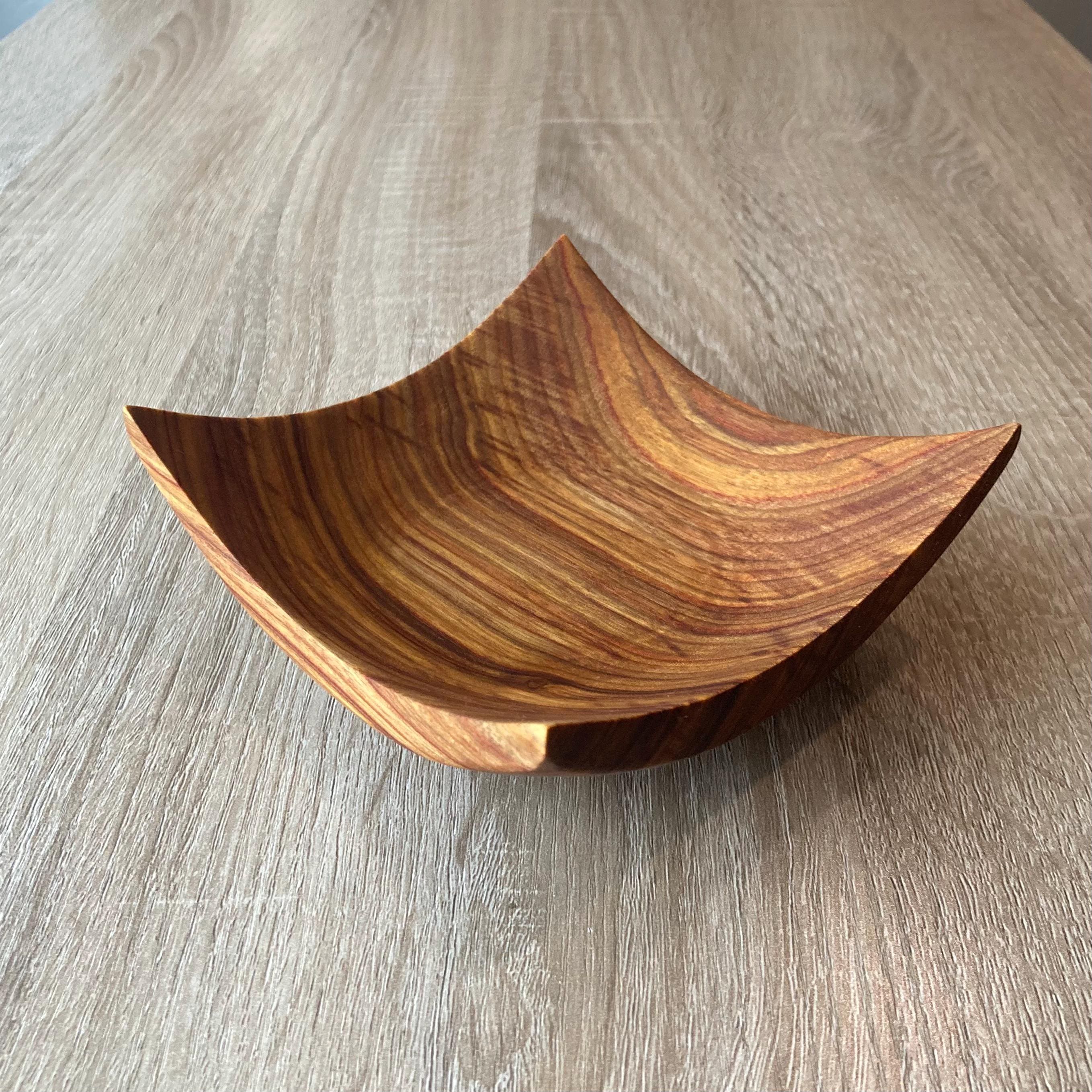 Square Canarywood Bowl - Etsy