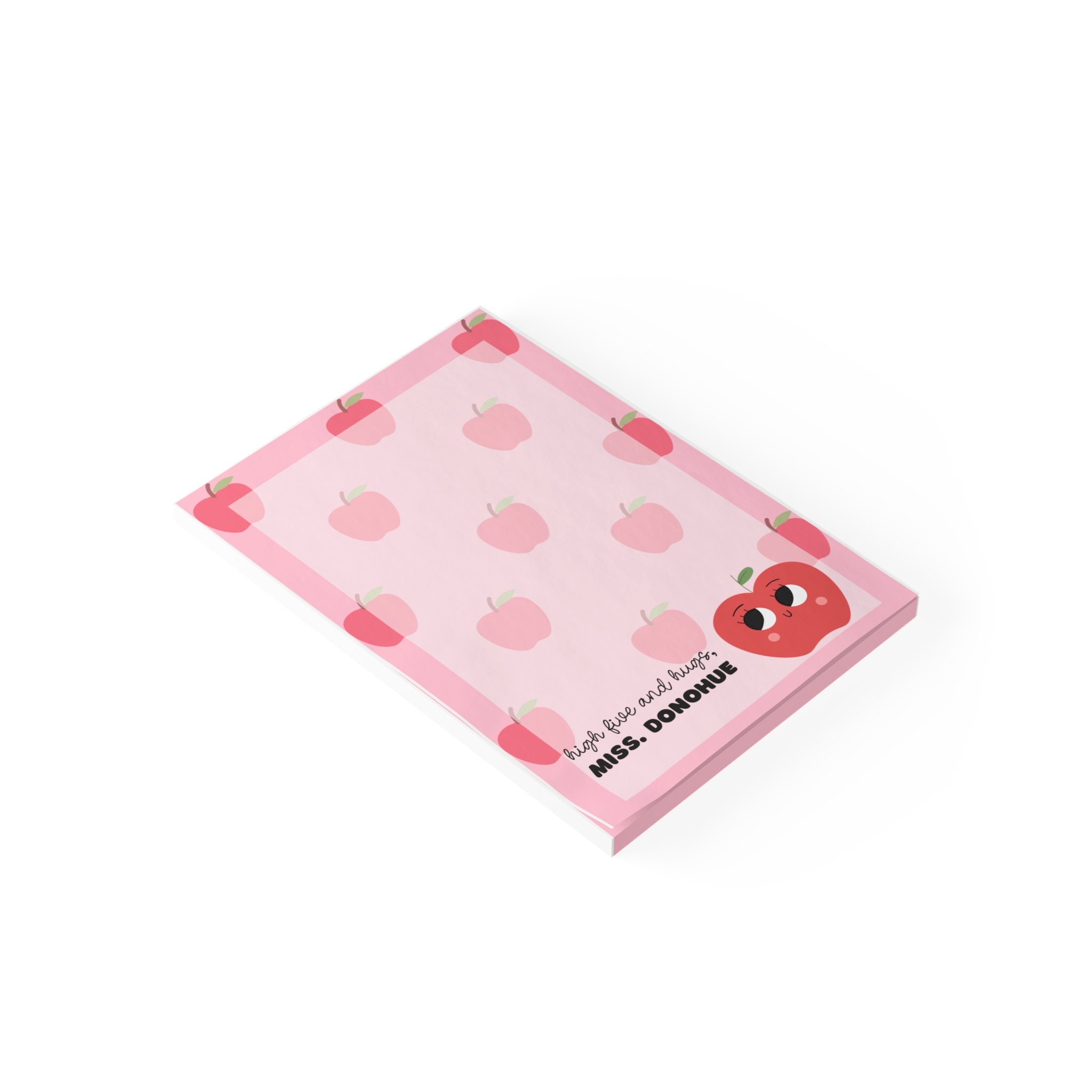 Teacher Sticky Note, Teacher Notepad, Apple Sticky Note, Teacher ...