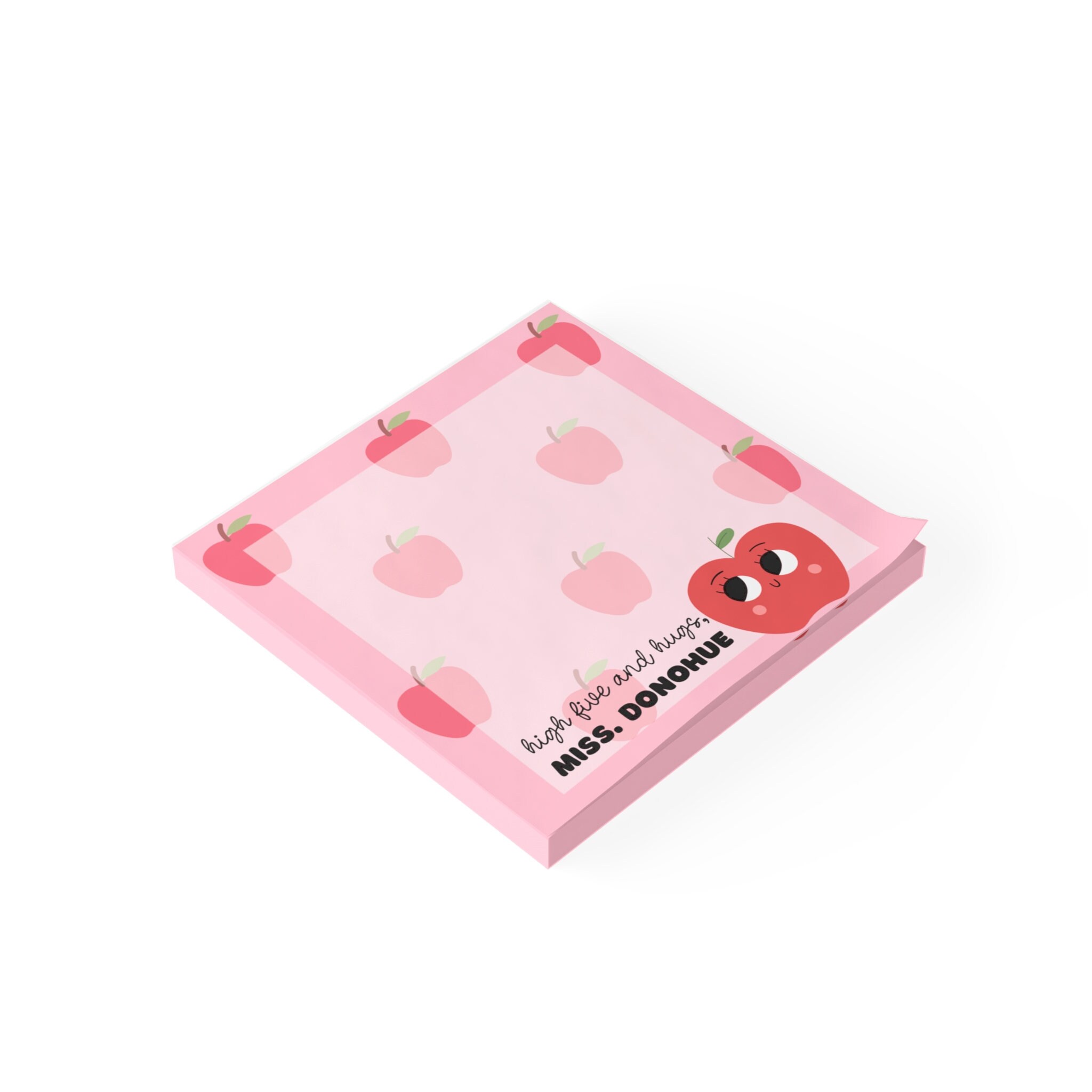 Teacher Sticky Note, Teacher Notepad, Apple Sticky Note, Teacher ...