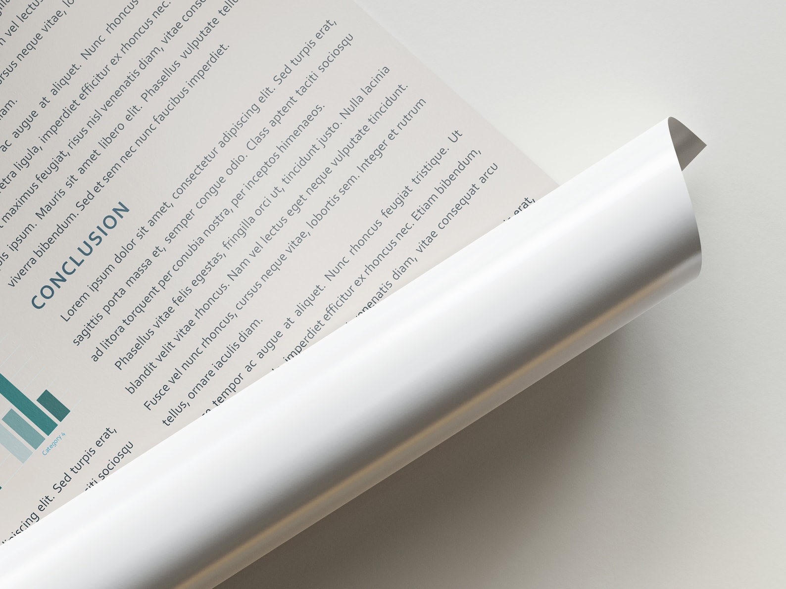 Scientific Poster Template in Powerpoint | Warm Blue | Academic or ...