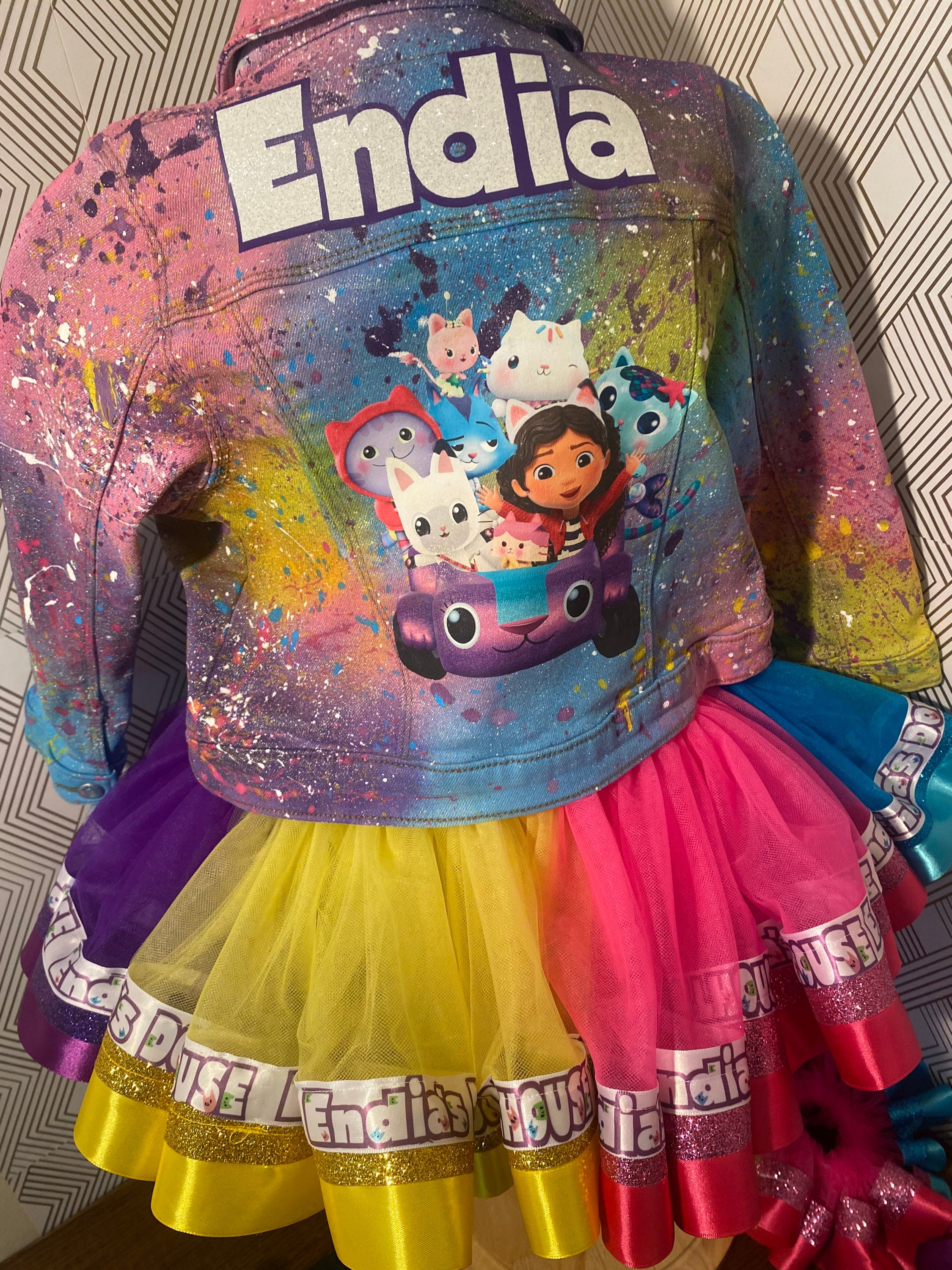 Kids Custom Character Outfit Girl Customized Overalls Gracies Corner ...