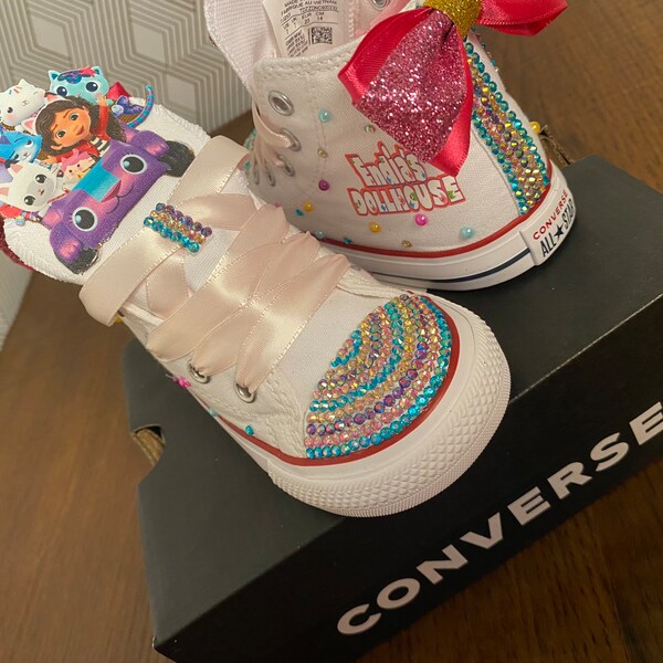 Rainbow Converse - Etsy