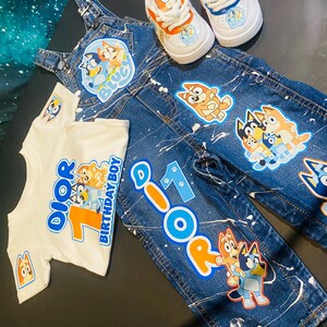 Bluey Custom Birthday Outfit 2nd Birthday Outfit Bluey Birthday Outfit ...
