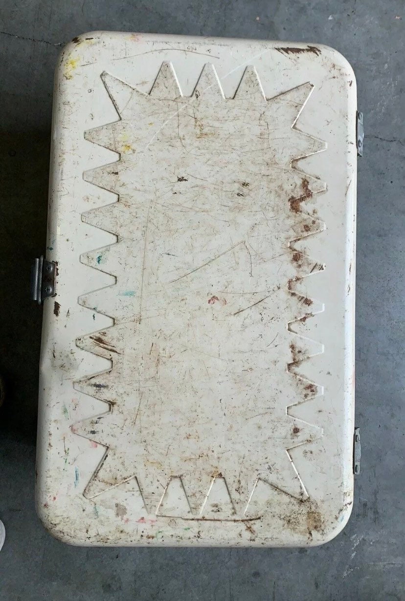 Vintage little Brown Chest Ice Chest Cooler 1950s - Etsy