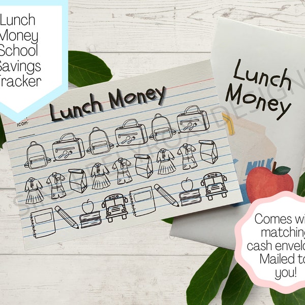 Lunch Money - Etsy