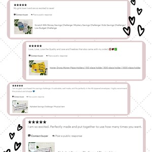 Bookworm Budget Savings Challenge Tracker Printable PDF With Cash Envelope - Etsy