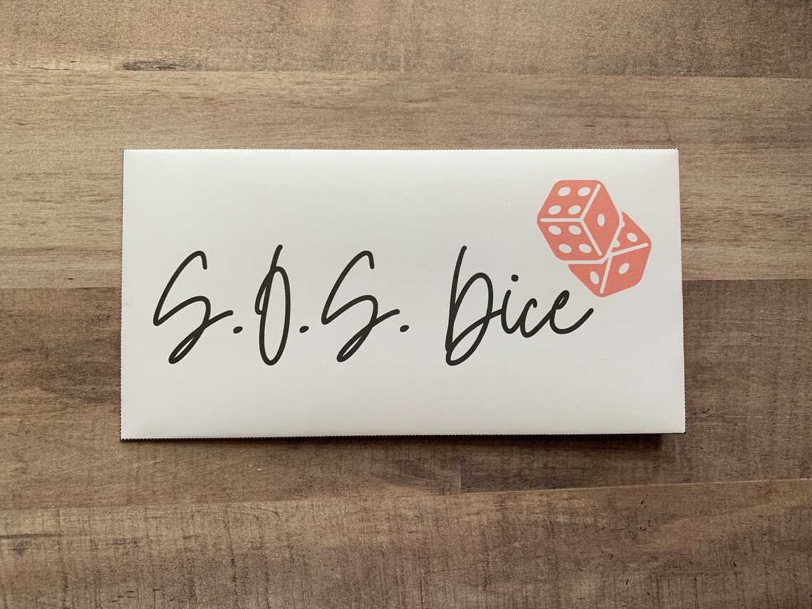 S.O.S Physical Laminated Savings Game With Envelope - Etsy