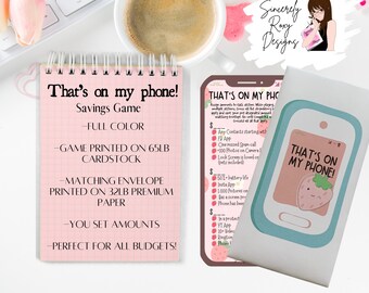 Bookworm Budget Savings Challenge Tracker Printable PDF With Cash Envelope - Etsy