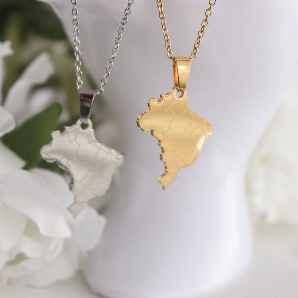 Brazil Necklace - Etsy