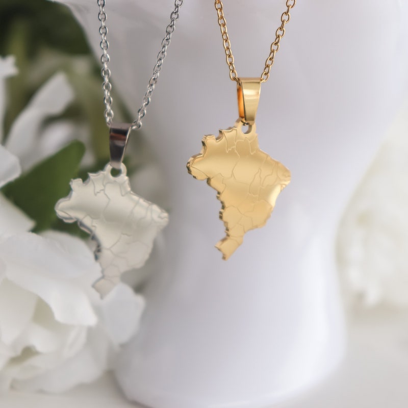 Brazil Necklace - Etsy