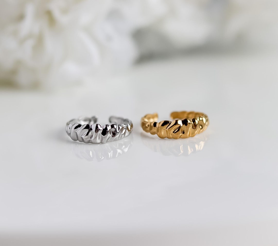 Abstract Ring Resizable | Bumpy Ring | Statement Ring | Resizable Ring ...