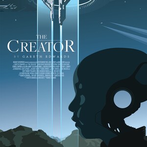 Affiche De the Creator | Affiche De Film Personnalisée | Science ...