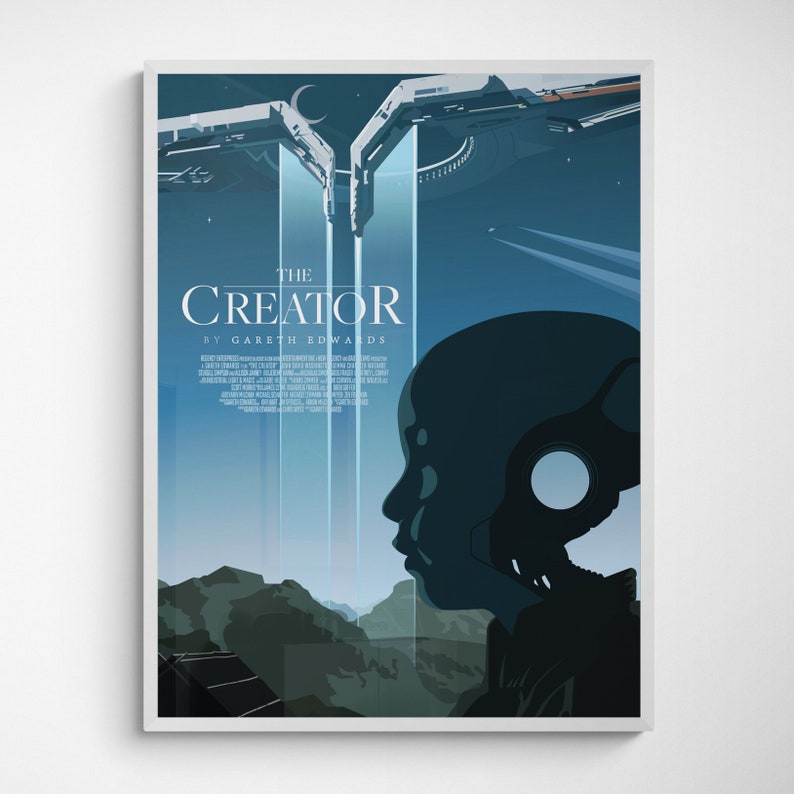 Affiche De the Creator | Affiche De Film Personnalisée | Science ...