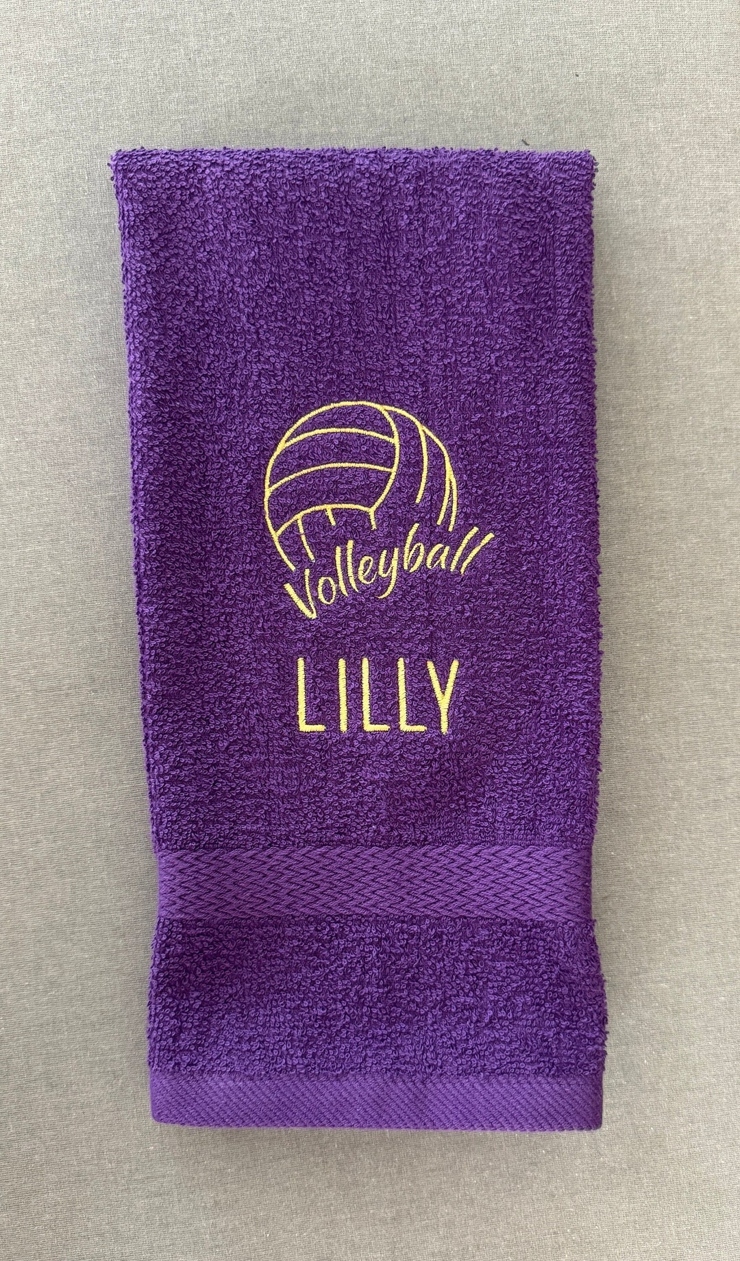 Personalized Volleyball Sweat Towel | Custom Volleyball Sweat Towel ...