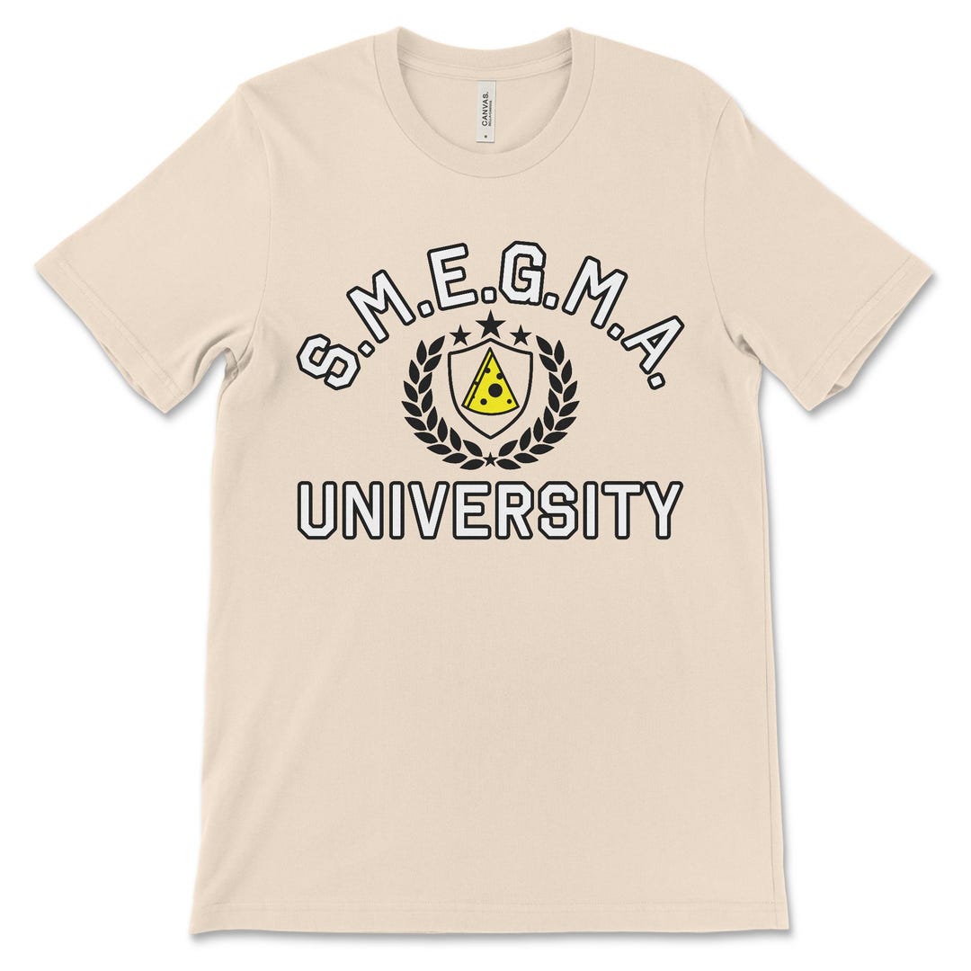 Funny Smegma Shirt, Smegma University, Funny Offensive Shirt, Gag Gift ...