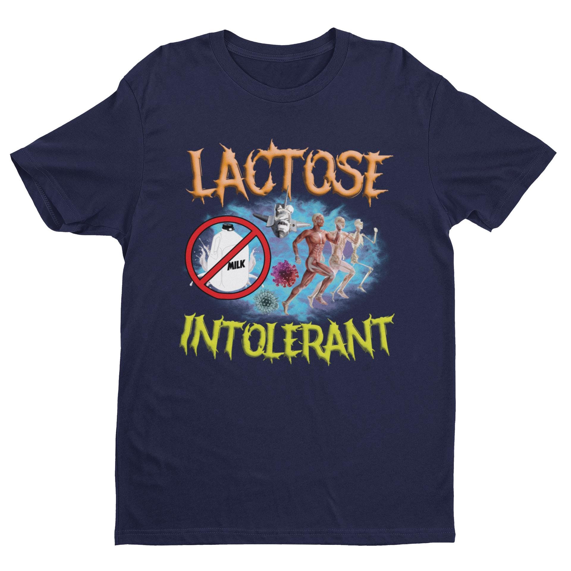 Lactose Intolerant Meme Shirt: Funny Food Allergy Tee - Etsy