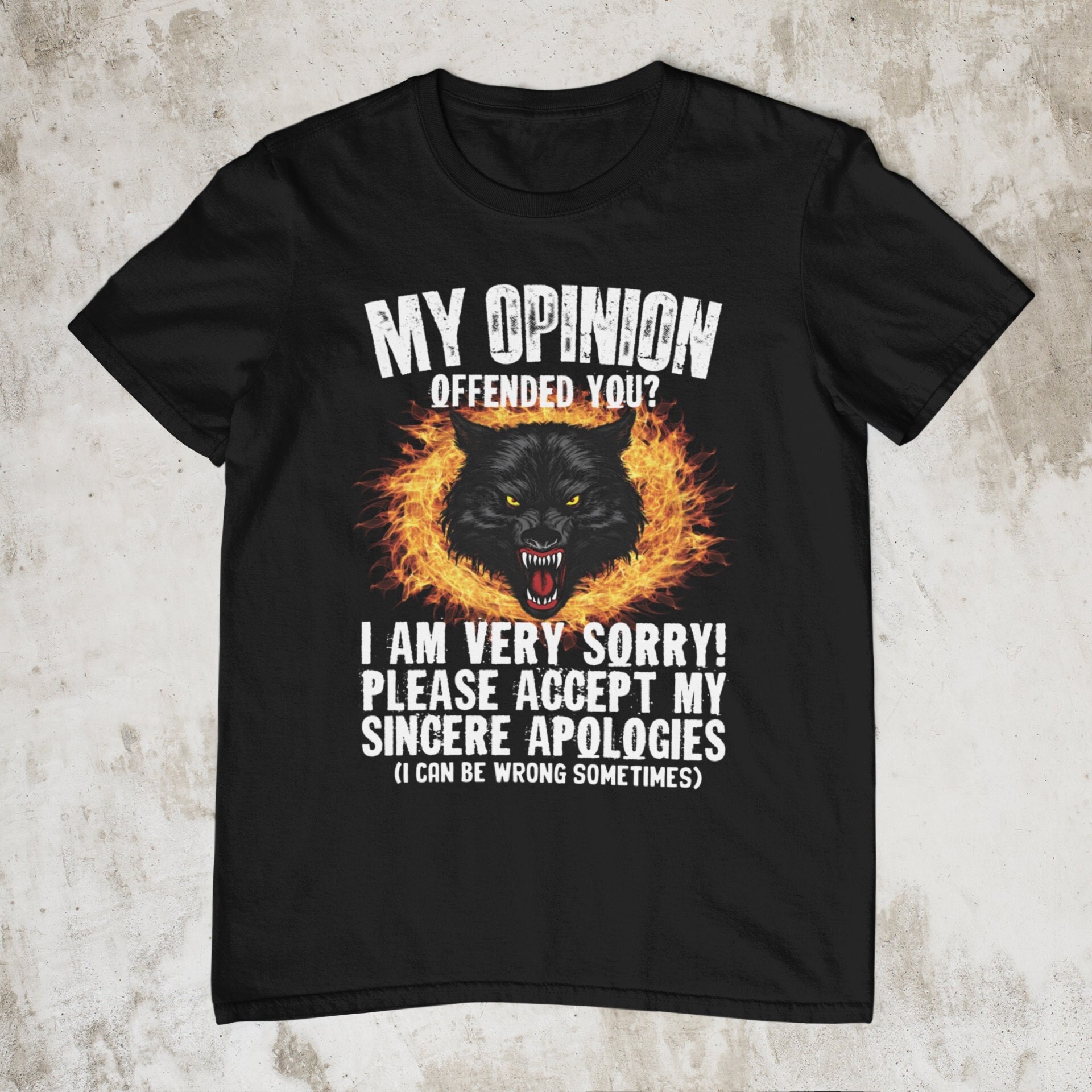 Ironic My Opinion Offended You Funny Shirt Offensive Shirt - Etsy