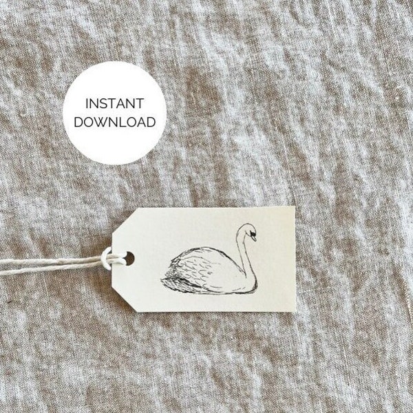 Vintage Swan - Etsy