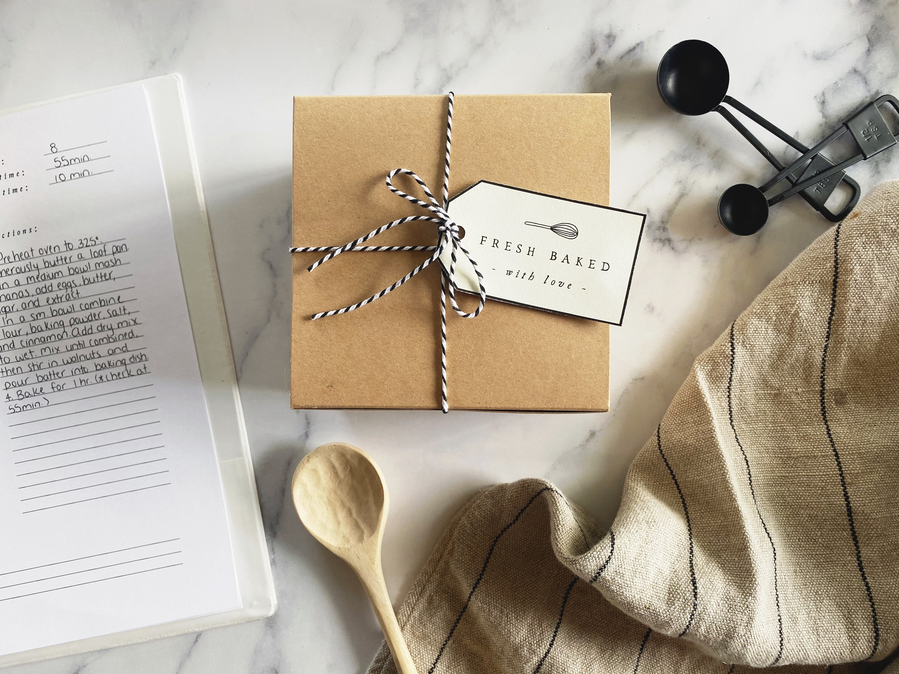 BAKED GOODS TAG Printable - Instant Baked Goods Tag Download - Homemade ...