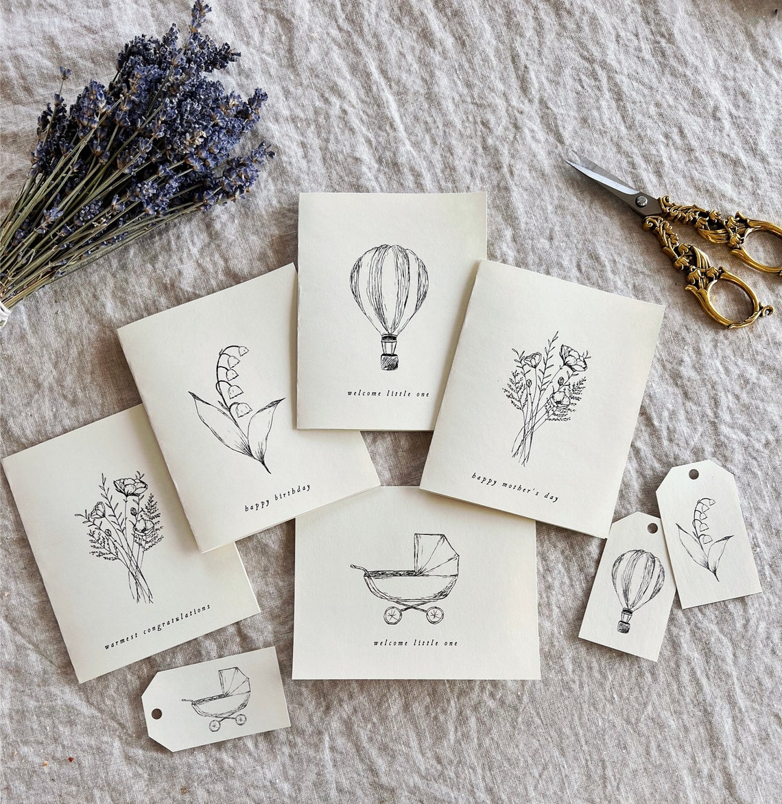 WELCOME LITTLE ONE Card Digital Download Instant Download Handmade ...