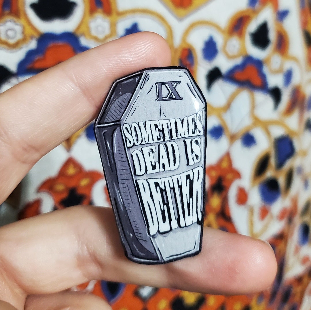 INK Inspired - FD Coffin - Resin Pin - Etsy