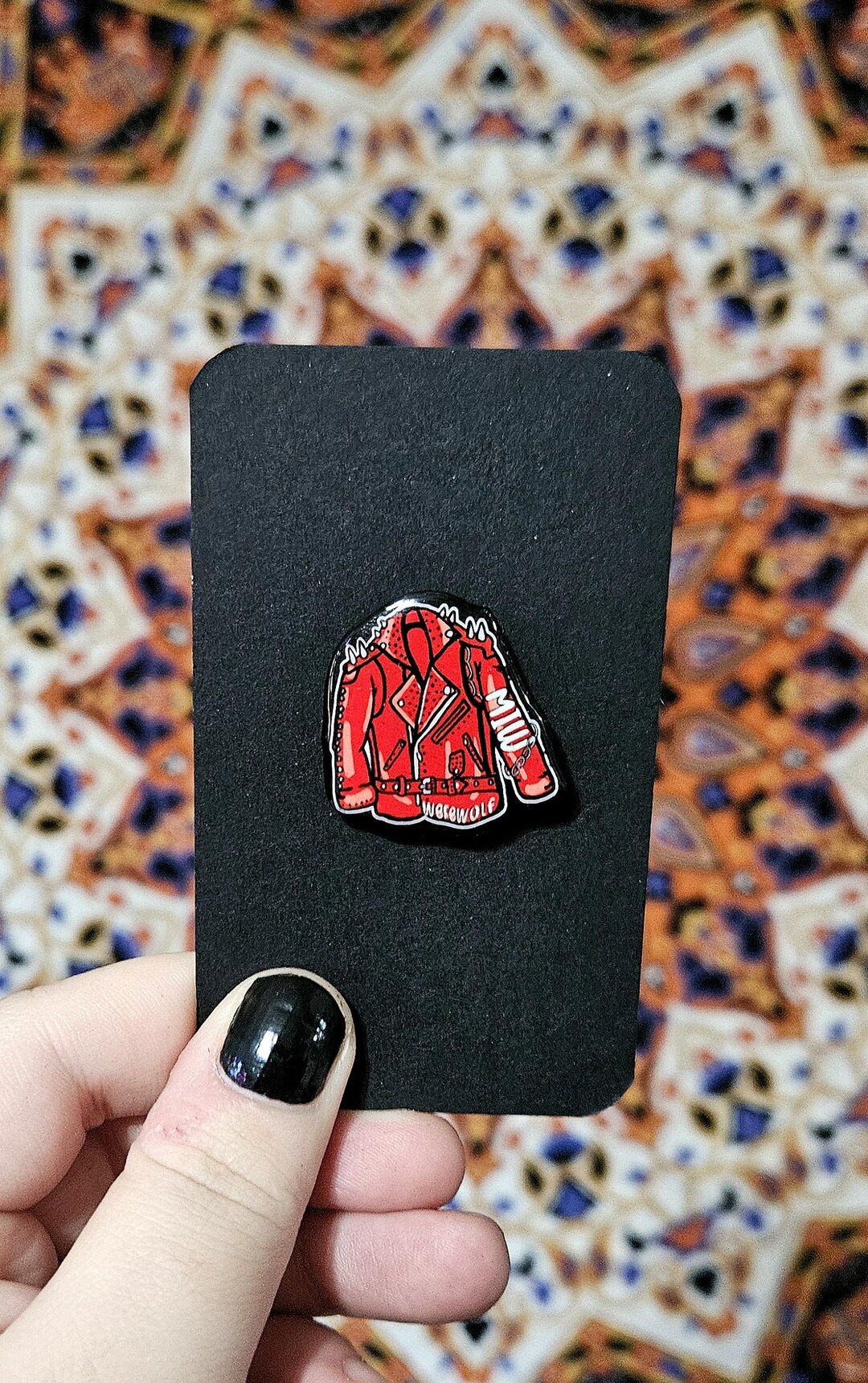 MIW Inspired - Werewolf- Resin Based Pins - Etsy