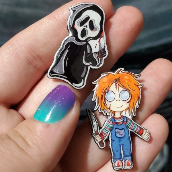 Horror Pins - Etsy