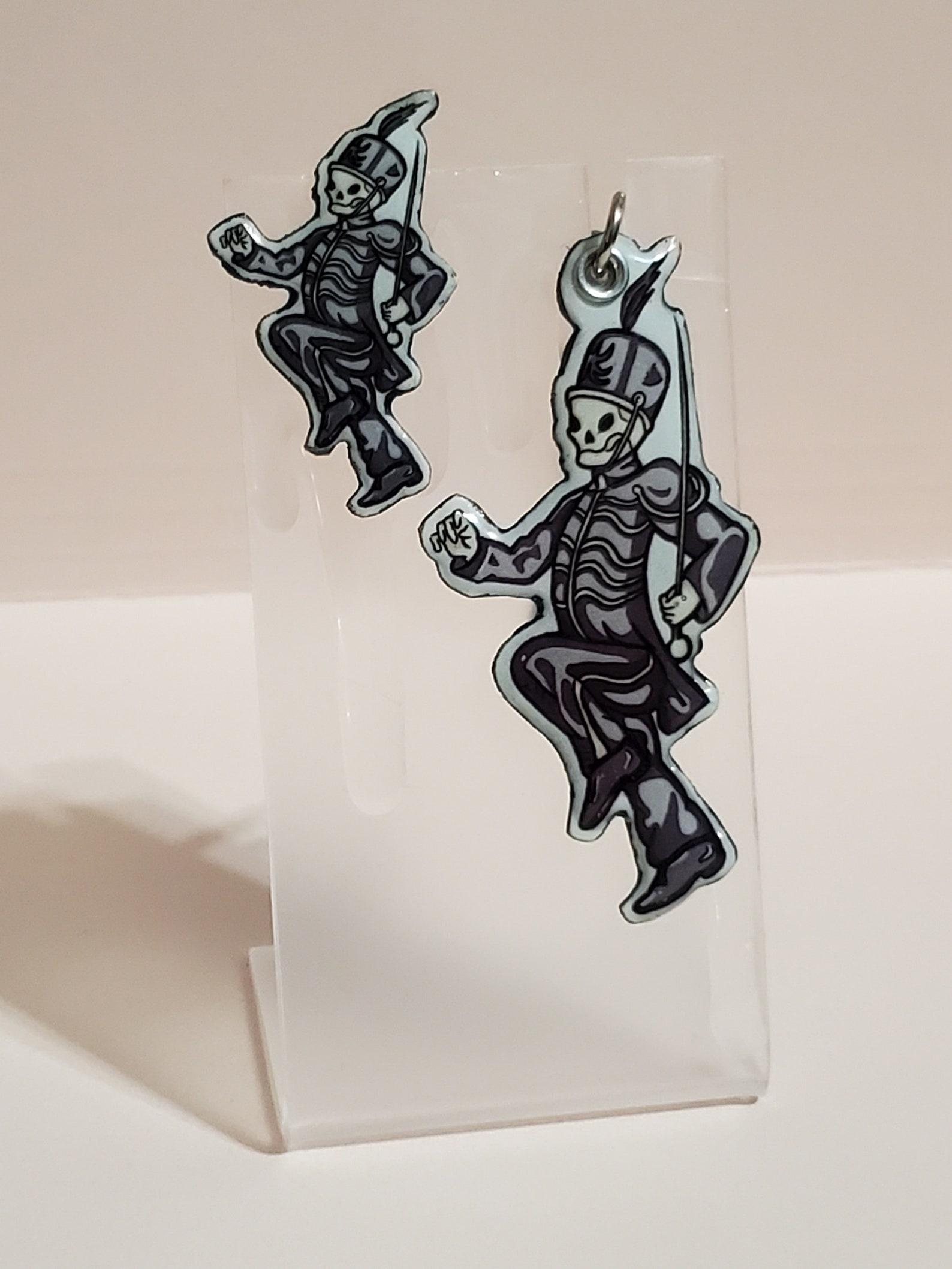 MCR Black Parade Pepe Inspired Resin Keychain - Etsy