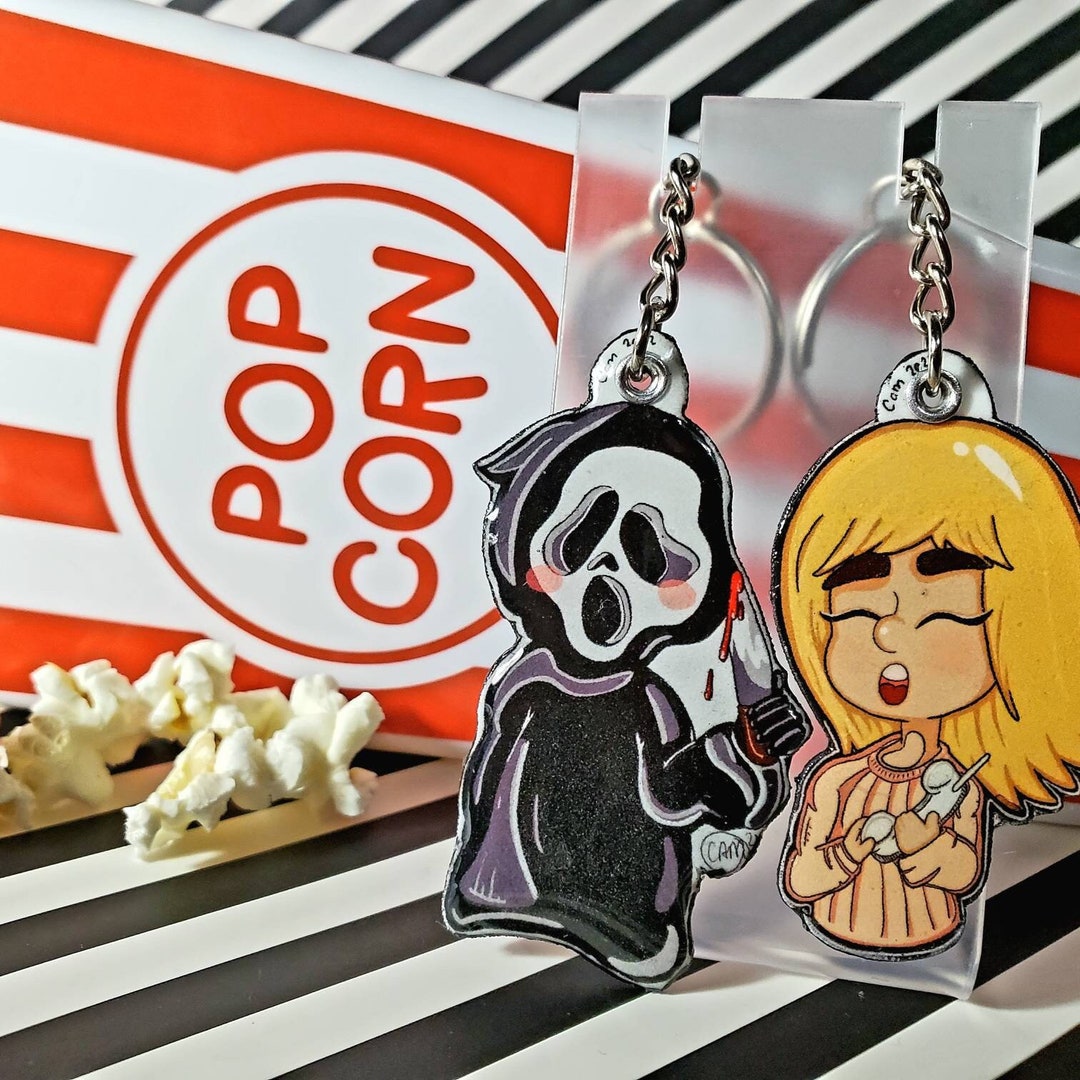 Horror Movie Inspired Scream Keychains - Etsy