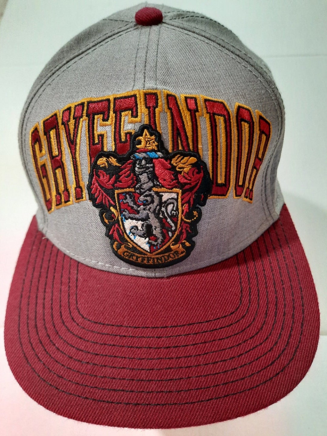 Harry Potter House Crest Gryffindor College Baseball Hat Snapback Cap ...