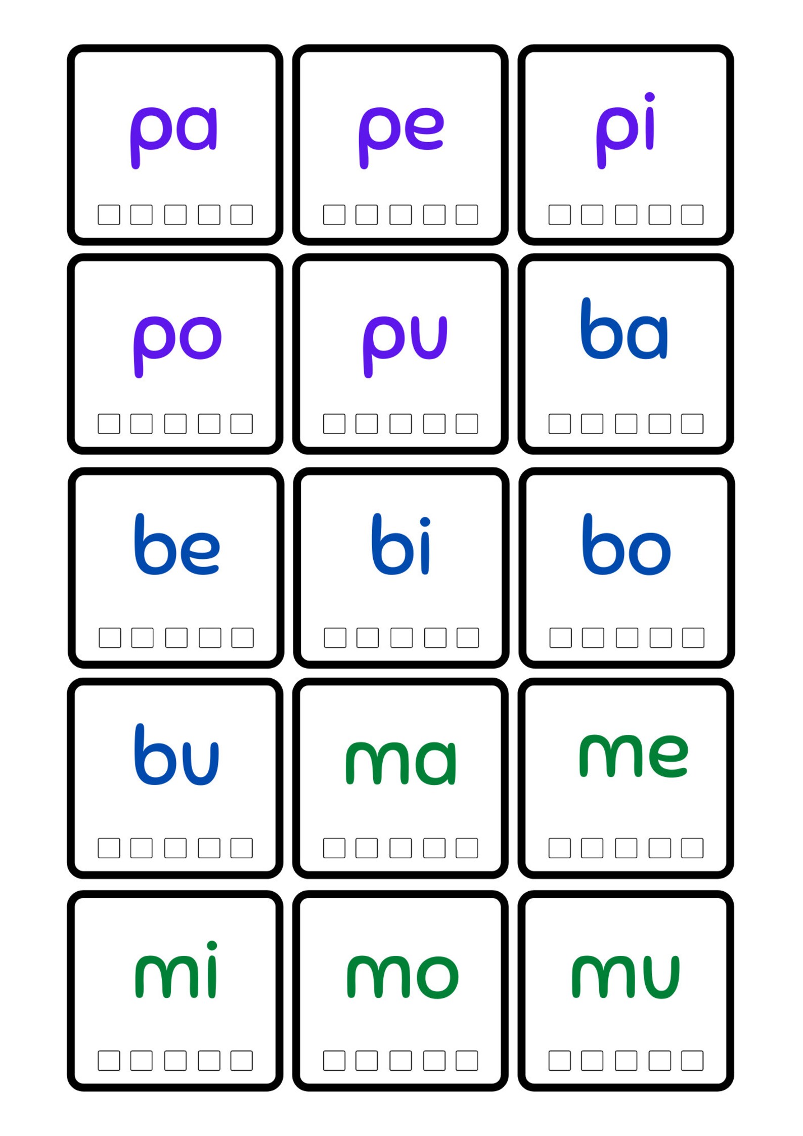 Articulation Flashcards and Worksheets BUNDLE - Bilabial /p,b,m ...