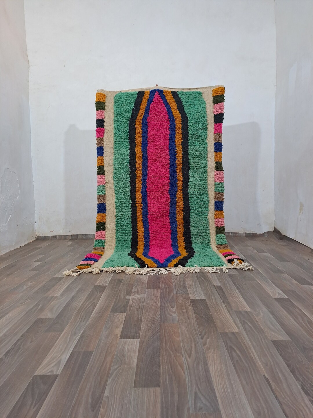 Costum Moroccan Colorful Rug, Authentic Moroccan Rug, Berber Carpet ...