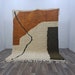 Moroccan Berber Rug: Checkered Wool, Handmade - Plush & Shaggy - Etsy