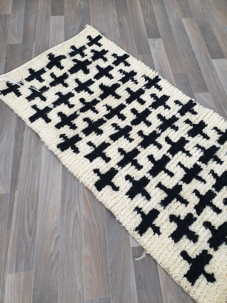 Berber Azilal Wool Rug, Tribal Patterns (handwoven, Custom Sizes) - Etsy