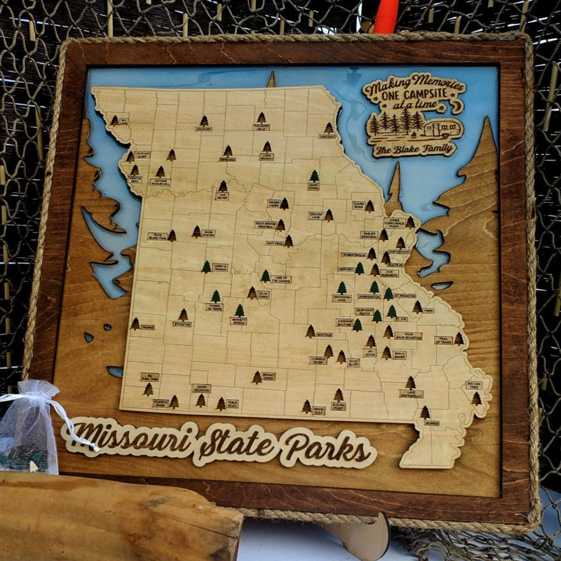 Custom State Map - Etsy