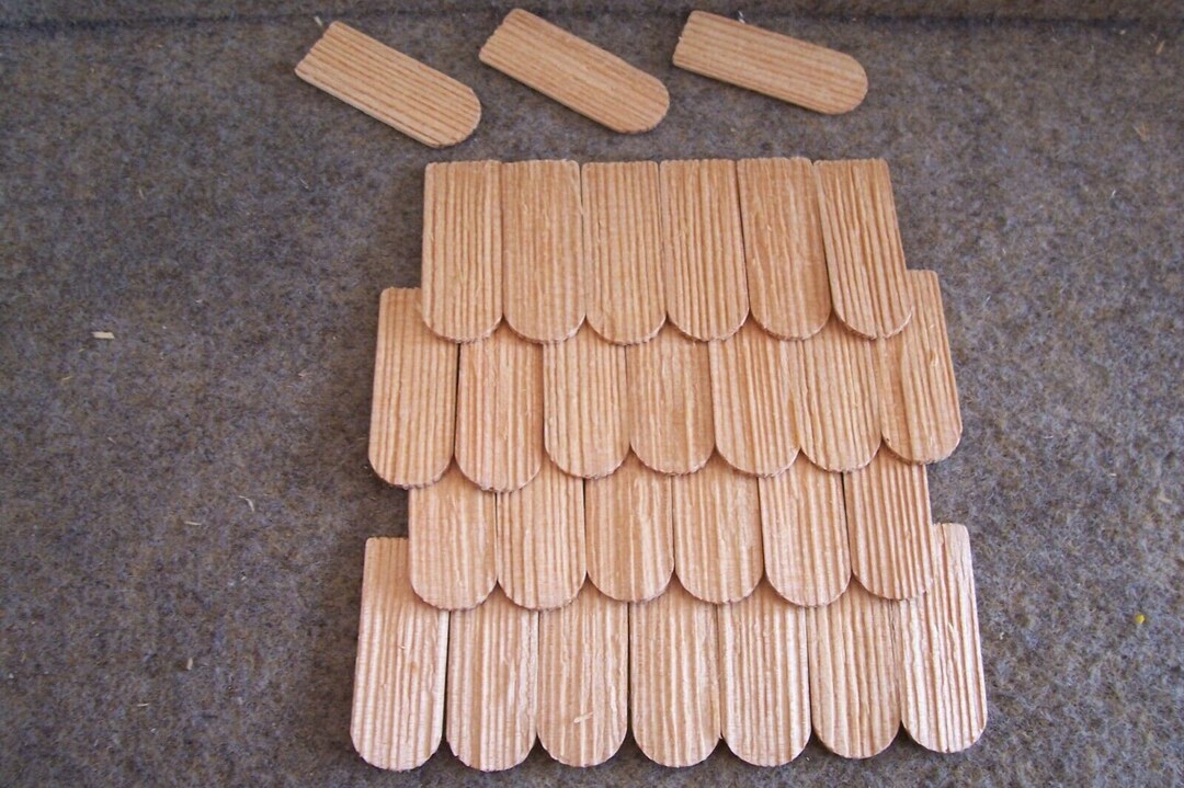 Pack of 200 Wooden Shingles Roof Shingles Larch Wood Beaver - Etsy