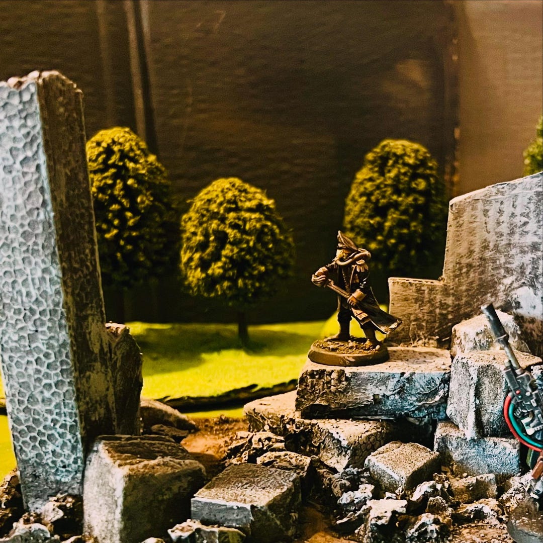 Handmade Warhammer 40k Ruins Terrain Perfect for Tabletop Gaming - Etsy