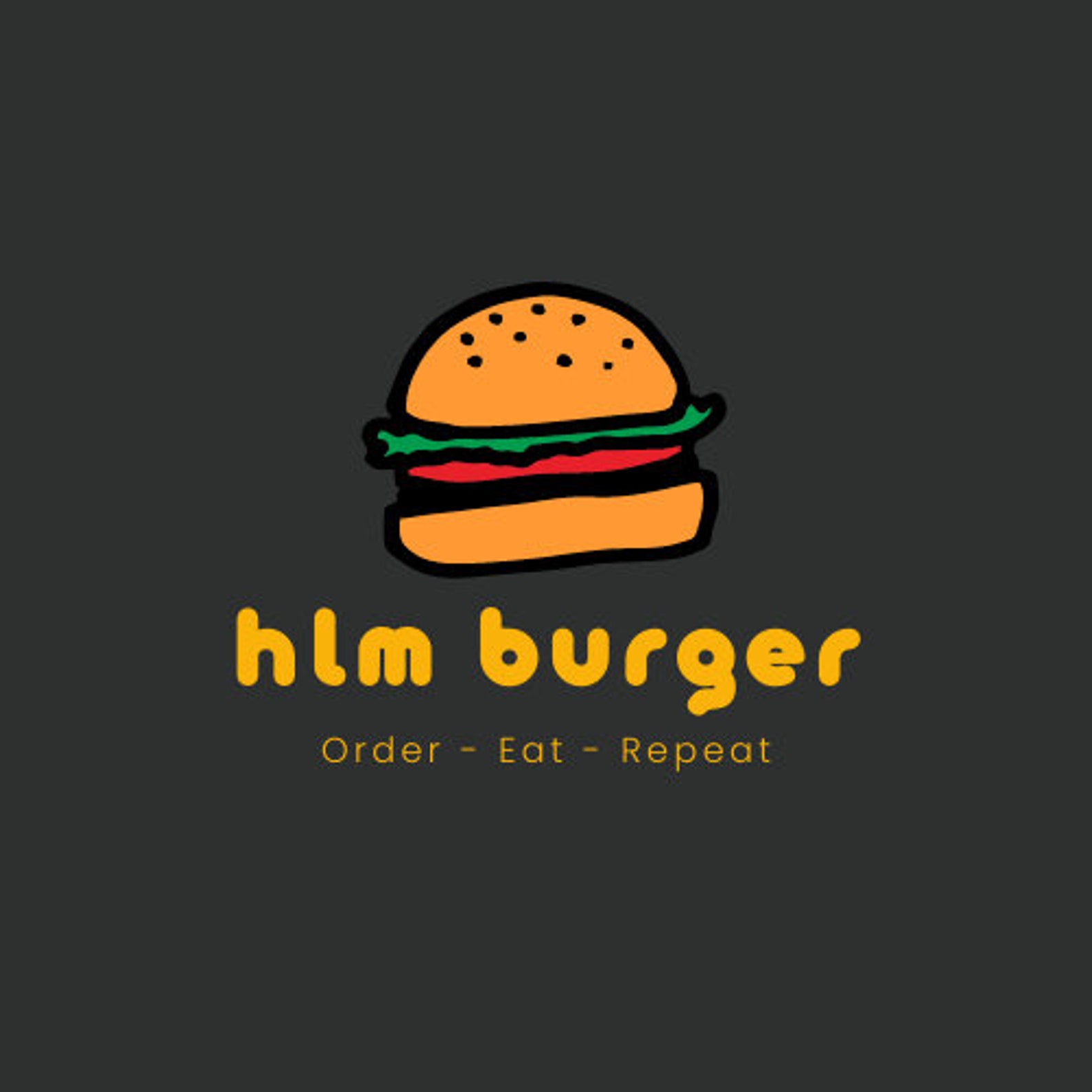 DIY Burger Restaurant Logo: Editable Business Branding (instant ...