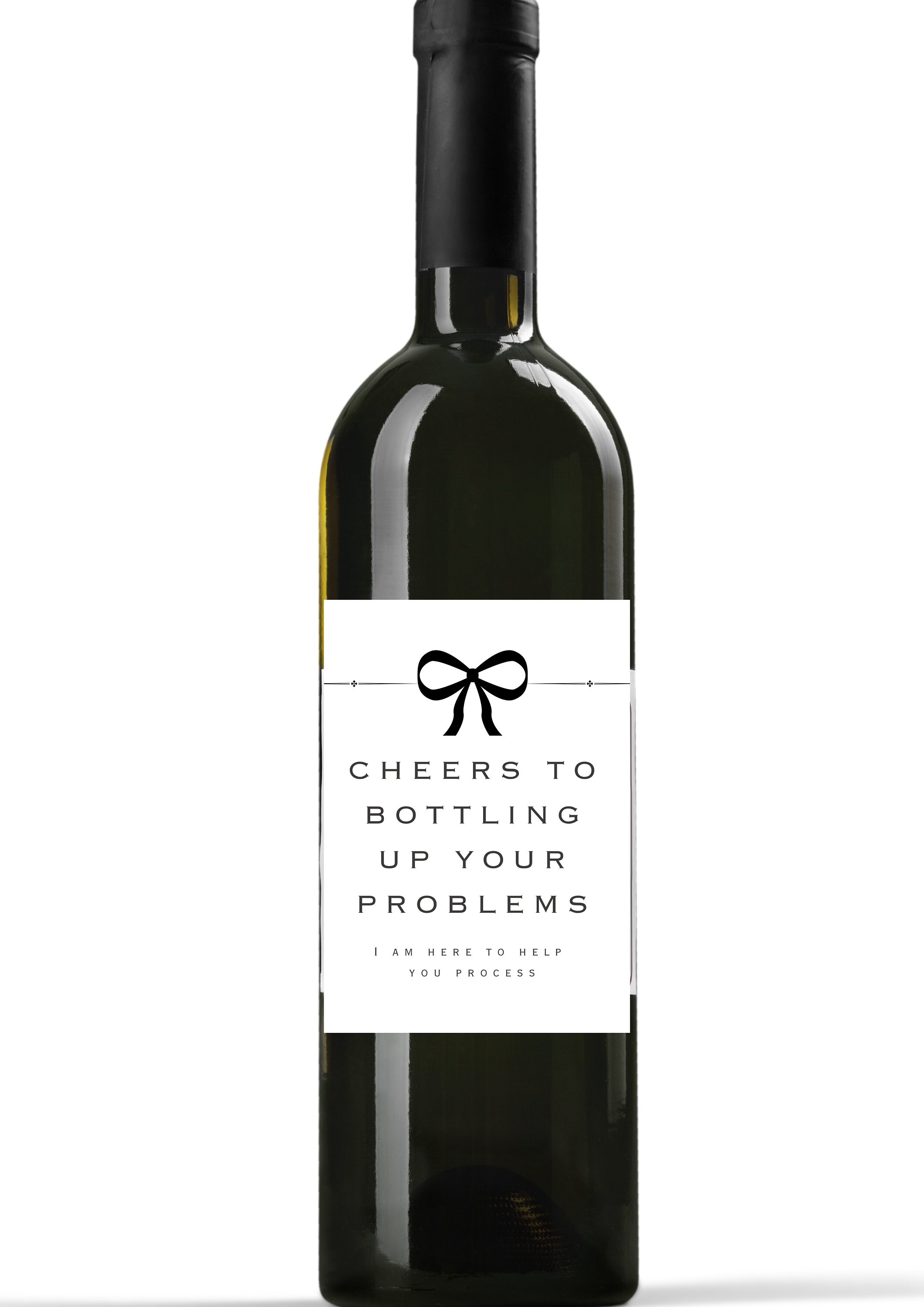 DIY Digital Wine Label, Birthday Wine Label, Fun Wine Label, Cheeky ...