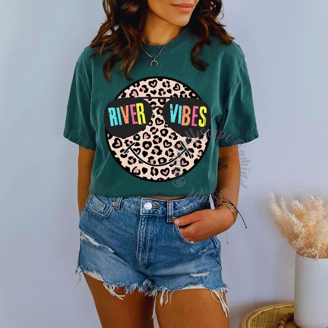 River Vibes PNG, Summer Smile Face, River Smile Shirt Design, River ...