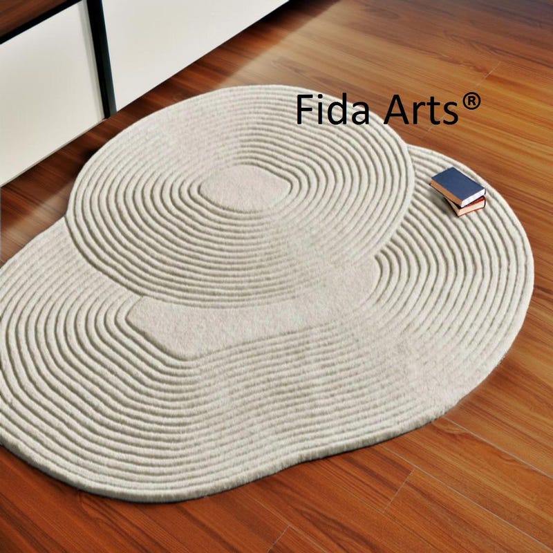 Abstract Shaped Rug - Etsy