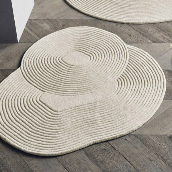 Abstract Shaped Rug - Etsy