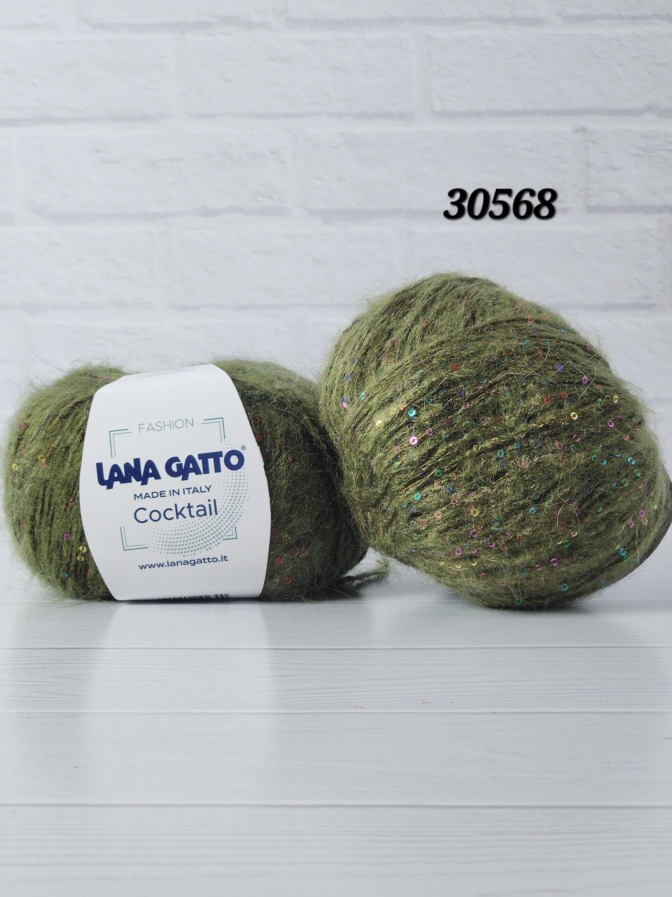 Lana Gatto Mohair COCKTAIL Yarn With Colorful Sequins - Etsy