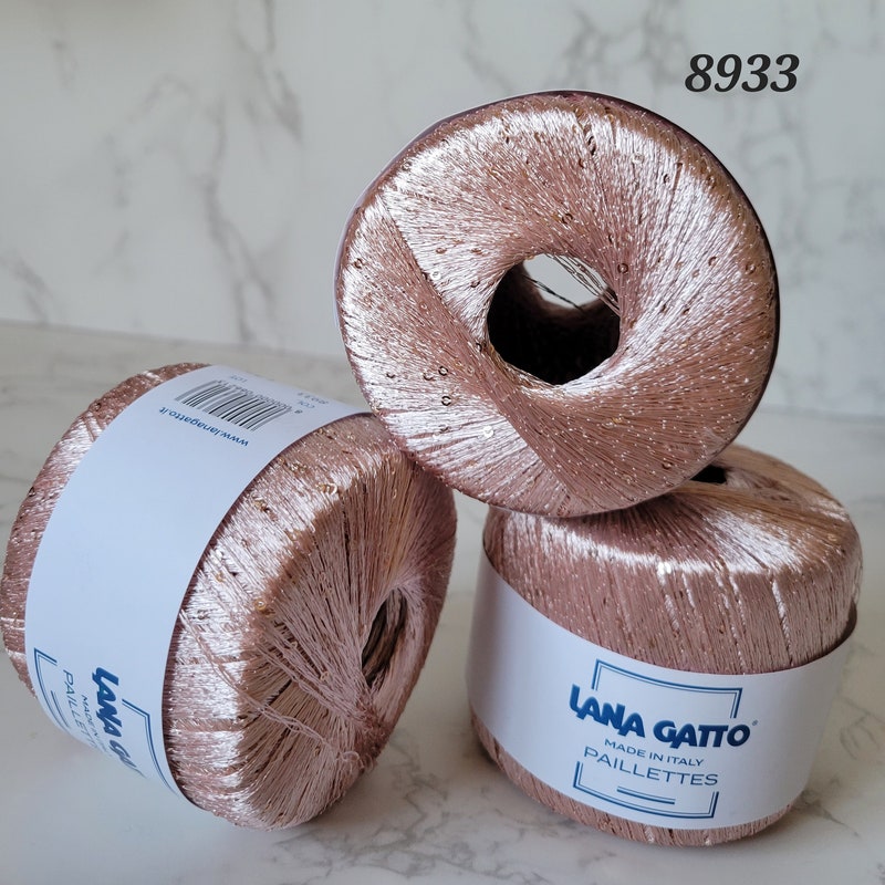 Sequin Italian Yarn - Etsy