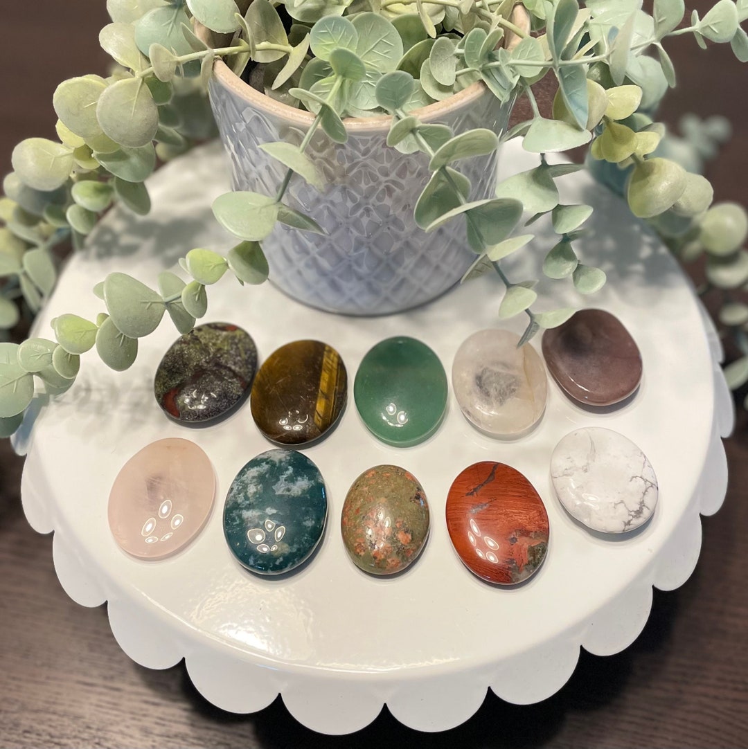 Palm Stone Magnets Refrigerator Magnets Gift Crystals Home Decor Witchy ...