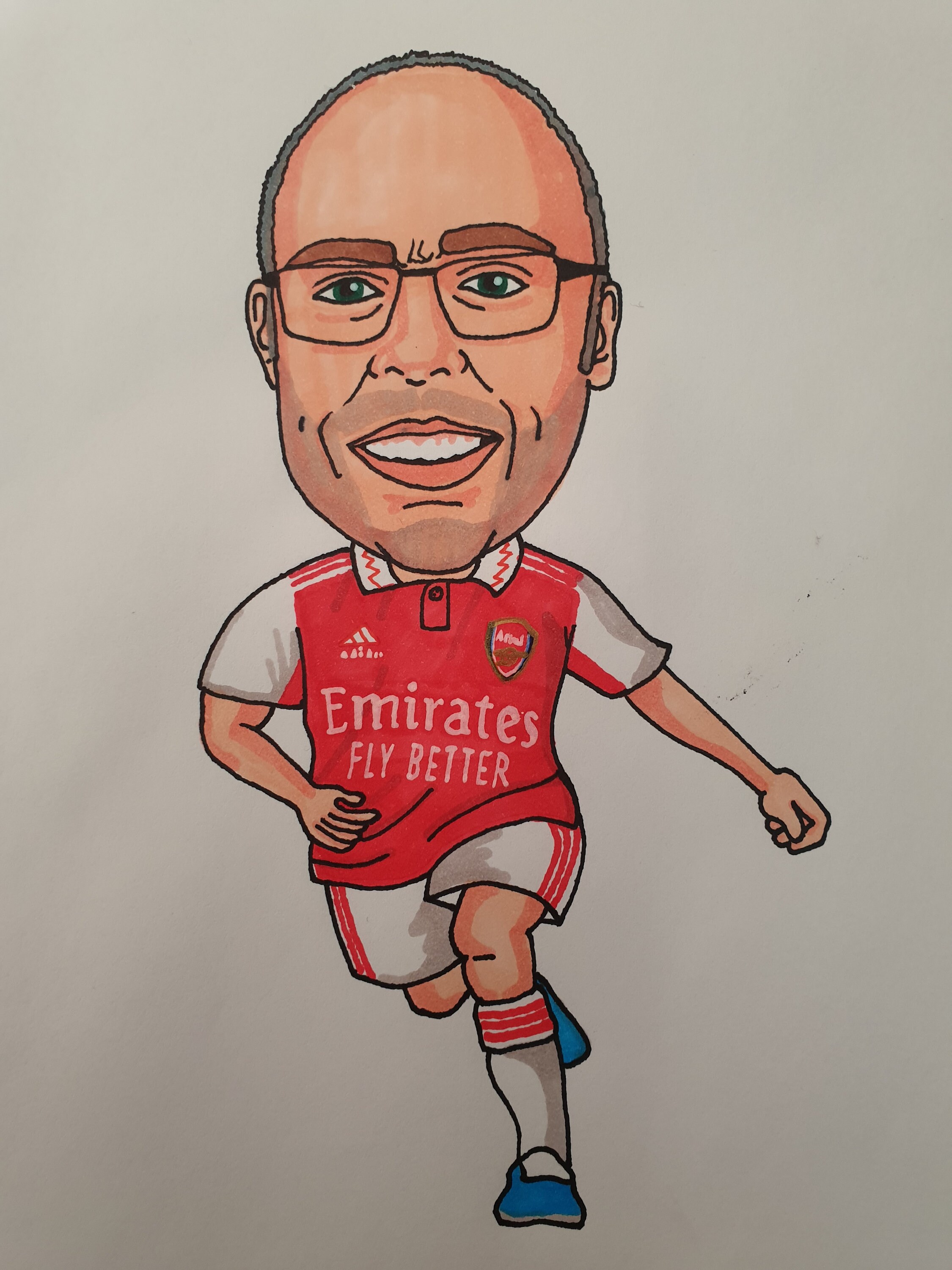 Fully Custom Football Cartoon Using Your Photos and Your Customizations ...