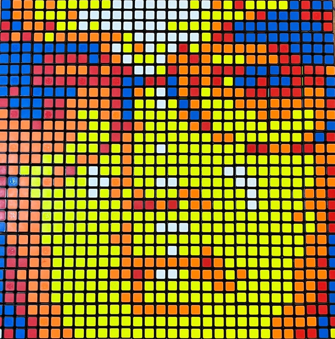 Elvis Presley Rubik’s Cube Mosaic Digital Wall Art Print - Etsy