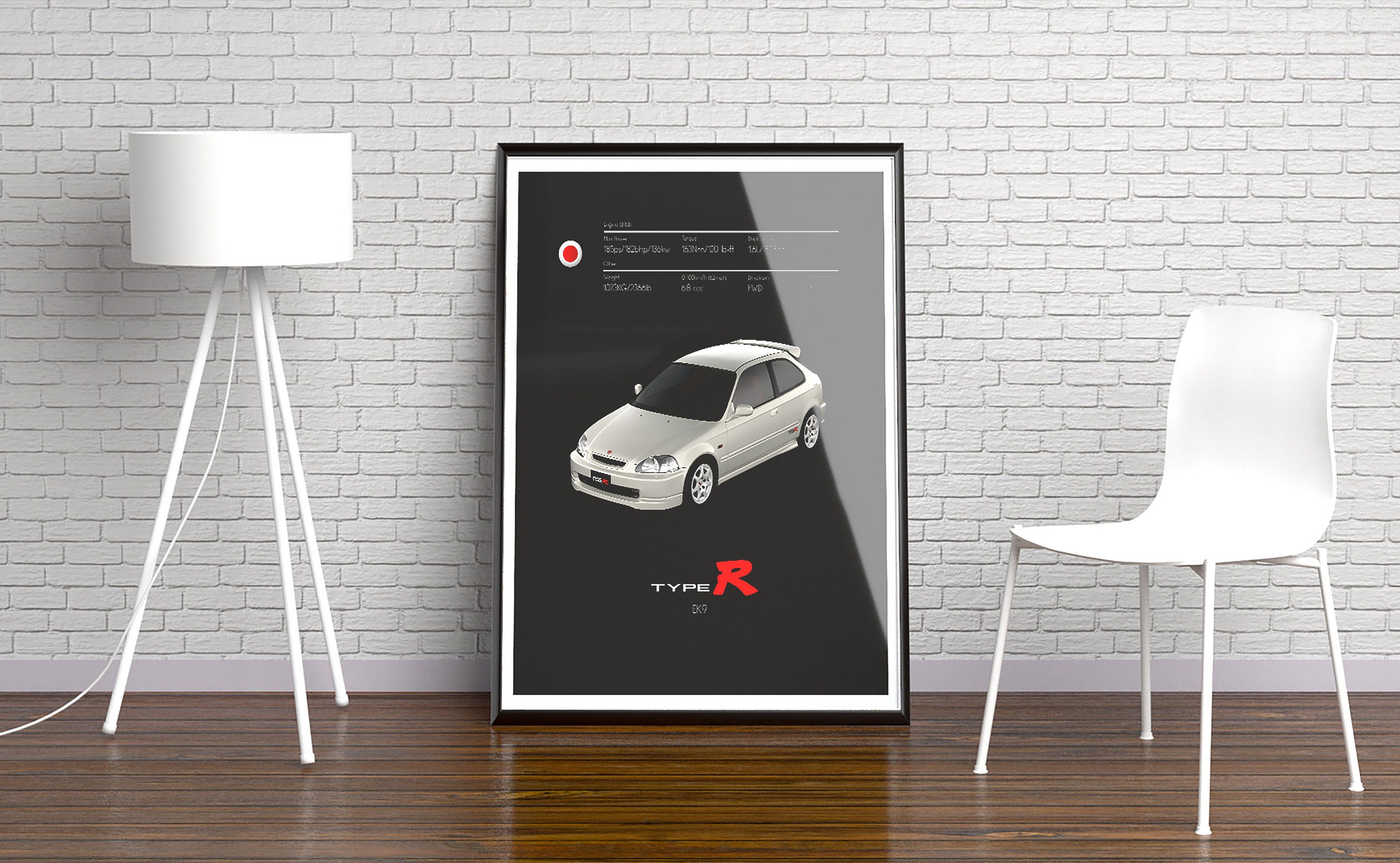 The Legendary Honda Civic Type-r From the 1990s, Hi-res Prints, Digital ...