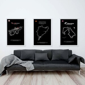 Nurburgring Nordschleife Digital Printable Poster Print Wall Art Decor ...